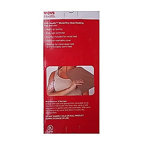 CVS HEALTH Moist/Dry Heat, Heating Pad with 3 Settings
