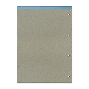 Silvine 160 Page A4 Refill Pad, Head Bound and Punched 4 Holes. Ruled Narrow Feint with Margin. Ref A4RPNM [Pack of 6]