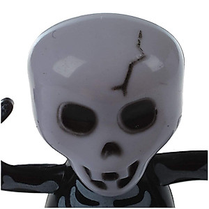 Solar Power Dancing Figure Gruesome Skeleton,Novelty Desk Car Toy Ornament