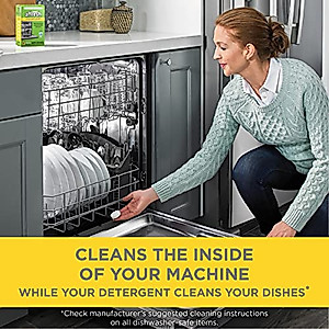 Affresh Dishwasher Cleaner, 12 Month Supply, Helps Remove Limescale and Odor-Causing Residue