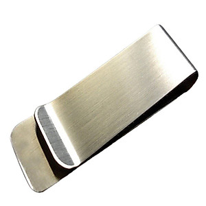 Stainless Steel Metal Wallet Money Business Paper Clip