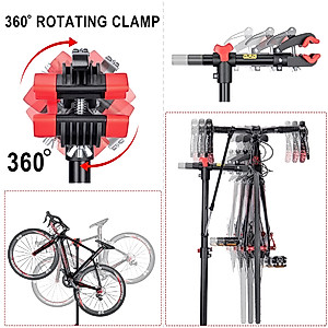 CXWXC Bike Repair Stand - For Maintenance Workstand Ebike Shop Home Mechanics for E Bike, Mountain and Road