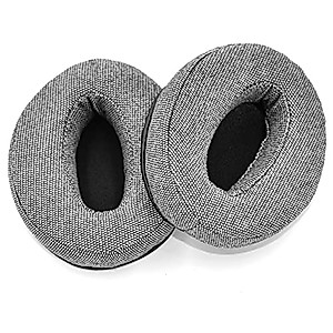 defean Replacement Gray Fabric HD4.50BT, HD4.50BTNC, HD4.40BT Memory Ear Pads Cushion Compatible with Sennheiser HD 4.50BT, HD 4.50BTNC, HD 4.40BT Bluetooth Headphones (All Fabric)