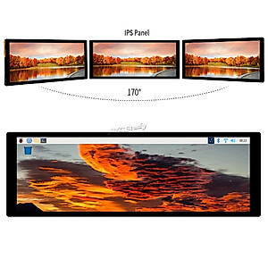7.9inch Capacitive Touch 400×1280 IPS DSI Interface Display Panel LCD Supports Raspberry Pi 4B/3B+/3A+, CM3/3+/4 @XYGStudy