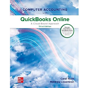 Loose Leaf for Computer Accounting with QuickBooks Online, A Cloud Based Approach