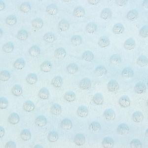 Blue Baby Comforter Blanket - Multi Coloured Airplane Security Blanket with Plain Blue Textured Underside