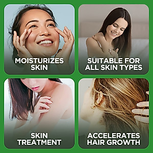 VENAMINE Korean Aloe Vera Soothing & Moisture Gel 100% For Face And Body organic pure aloe vera gel 300ml