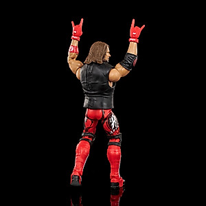 Mattel WWE AJ Styles Elite Collection Action Figure with Accessories, Articulation & Life-like Detail, Collectible Toy, 6-inch