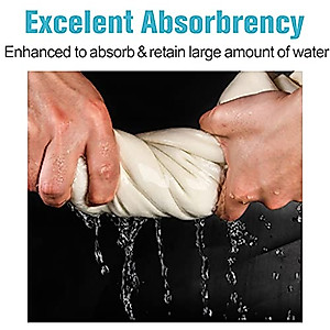 Chamois Cloth for Car - Drying Towel Shammy Towel Natural Real Leather Washing Cloth Cleaning Towel Car Wipes - Chamois Cloth Art Cloth Accessory (31.5'' x 20'')