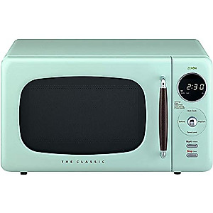 Winia WOR07R3ZEM Retro Microwave, 0.7 Cu. Ft, Mint