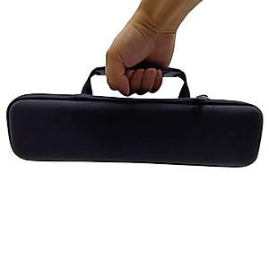 QRIEQYN Portable Printer Case for M08F Storage Case,Travel Carry Case Compatible with M08F/P831/TP81 HPRT MT866/MT800 Letter & A4 Portable Thermal Printer, Compact and Lightweight