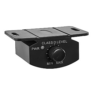 NVX XAD13 2000W RMS 1-OHM Stable Full Bridge Class D High Power Competition Monoblock Car Audio MOSFET Amplifier with Remote Subwoofer Level Control
