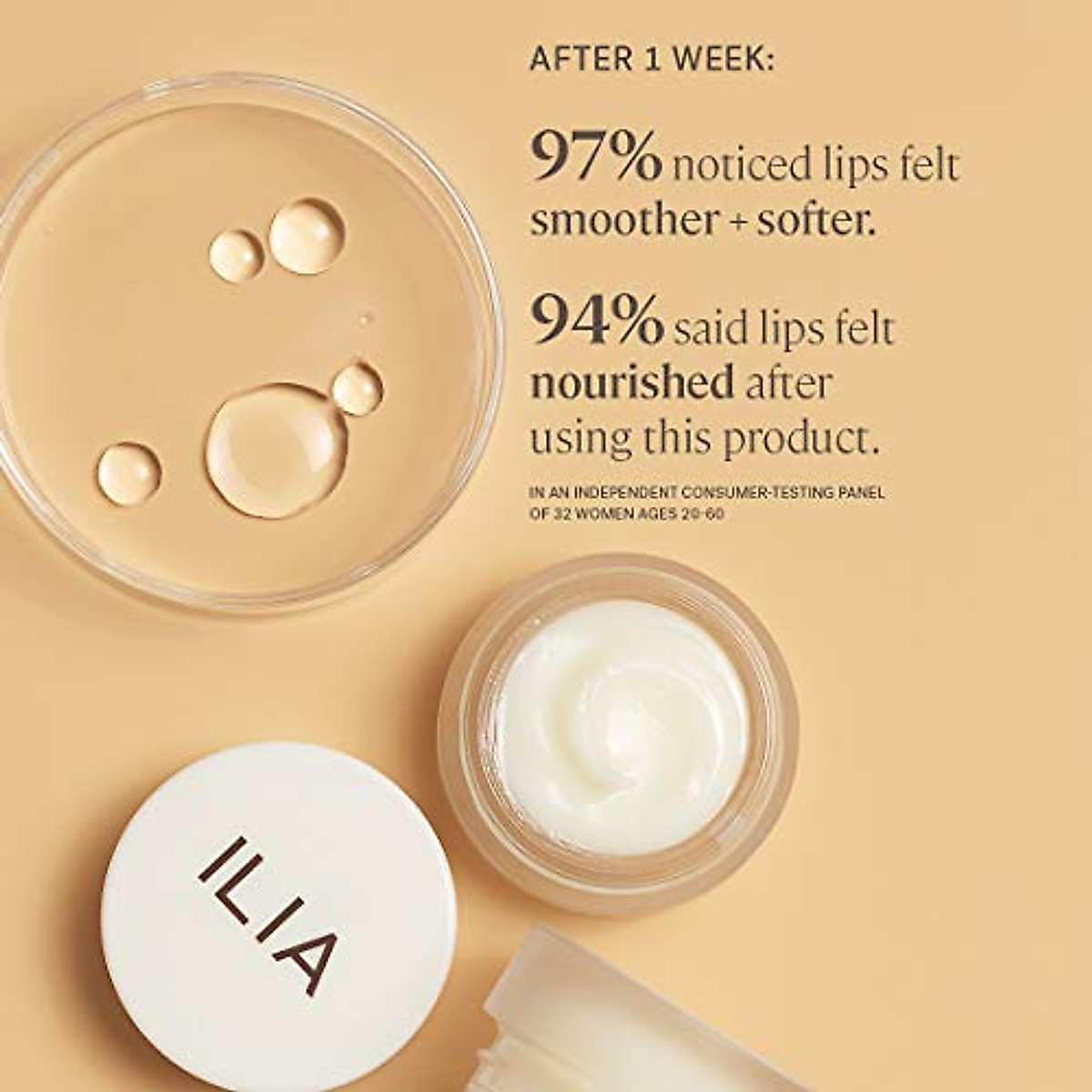 ILIA - Lip Wrap Treatment Mask | Non-Toxic, Vegan, Cruelty-Free, Clean Makeup