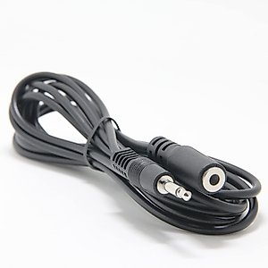 Ancable 2-Pack 6-Feet 3.5mm 1/8" TS Mini Mono Audio Plug Male to Female Extension Cable for 12V Trigger,IR Sensor/Receiver/Extender/Blaster/Repeater,CB/Ham Radio PA Speaker and FM/AM Antenna