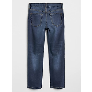 GAP Boys Straight Fit Jeans, Medium Wash, 12 US