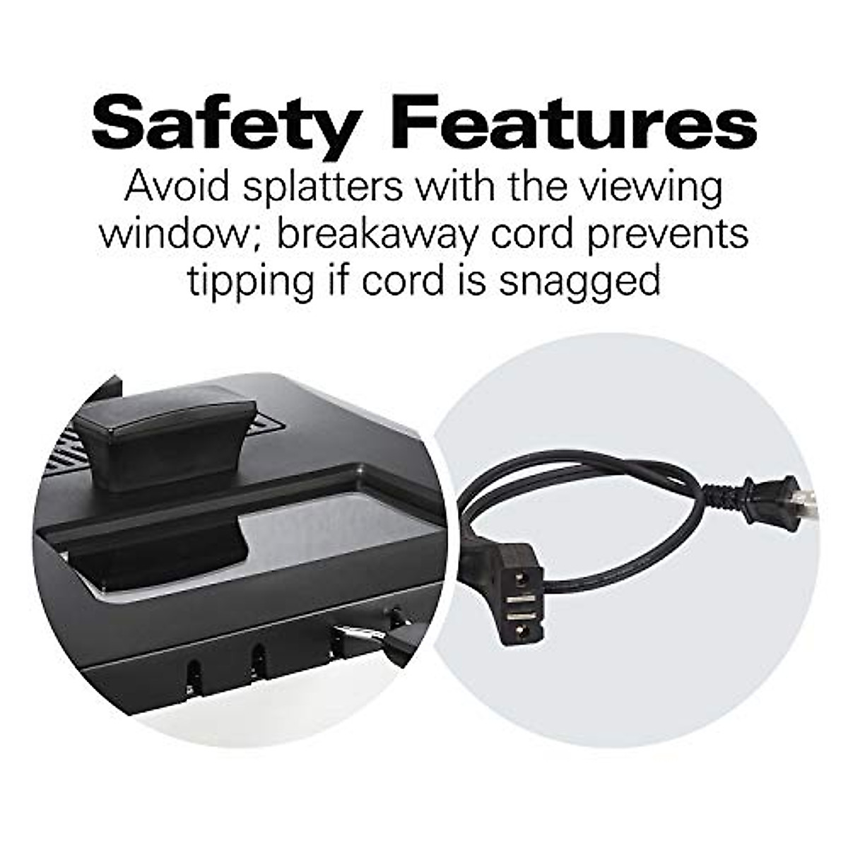 Hamilton Beach Deep Fryer with 2 Frying Baskets, 19 Cups / 4.5 Liters Oil Capacity, Lid with View Window, Professional Style, Electric, 1800 Watts, Stainless Steel (35036)