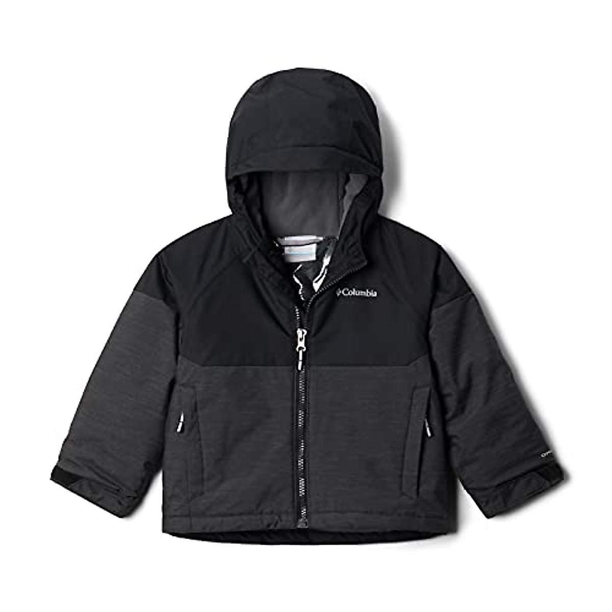 Columbia Boys Alpine Action Ii Jacket, Black Heather, Black, Medium