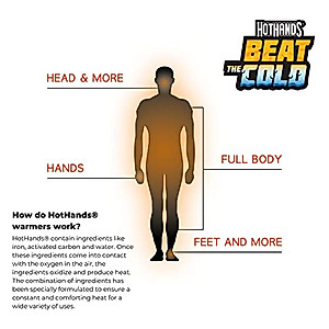 HotHands Bigfoot Adhesive Toe Warmer | 5 Pair Value Pack