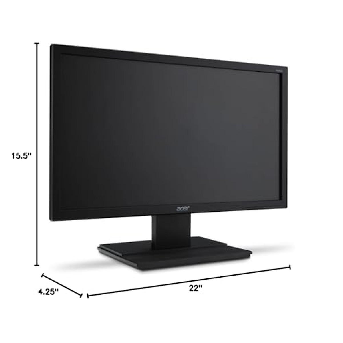 Acer S220HQL Abd 21.5-Inch Widescreen LCD Monitor,Black
