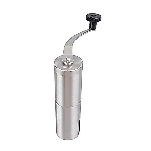 Manual Coffee Bean Grinder Visual Window Accuracy Grinding Easy To Hand Coffee Grinder Stainless Steel Portable for Camping