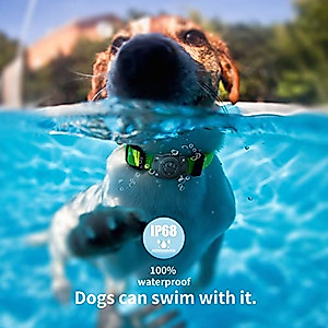 AirTag Dog Collar Holder(2 Pack), FEEYAR 100% Waterproof Air Tag Mount, Hard PC Apple AirTag Holder for Dog & Cat Collars, Ultra-Durable Air Tag Dog Collar Holder - Fits All Width Collars