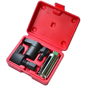 Lucky Seven Oxygen Sensor Socket Wrench Remover Tool and Thread Chaser Set-5 Pcs, 02 Oxygen Sensor Socket Offset Wrench Remover Tool,A7841F-FBA +Thread Chaser
