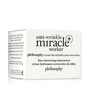philosophy anti-wrinkle miracle worker - moisturizer, 0.5 oz