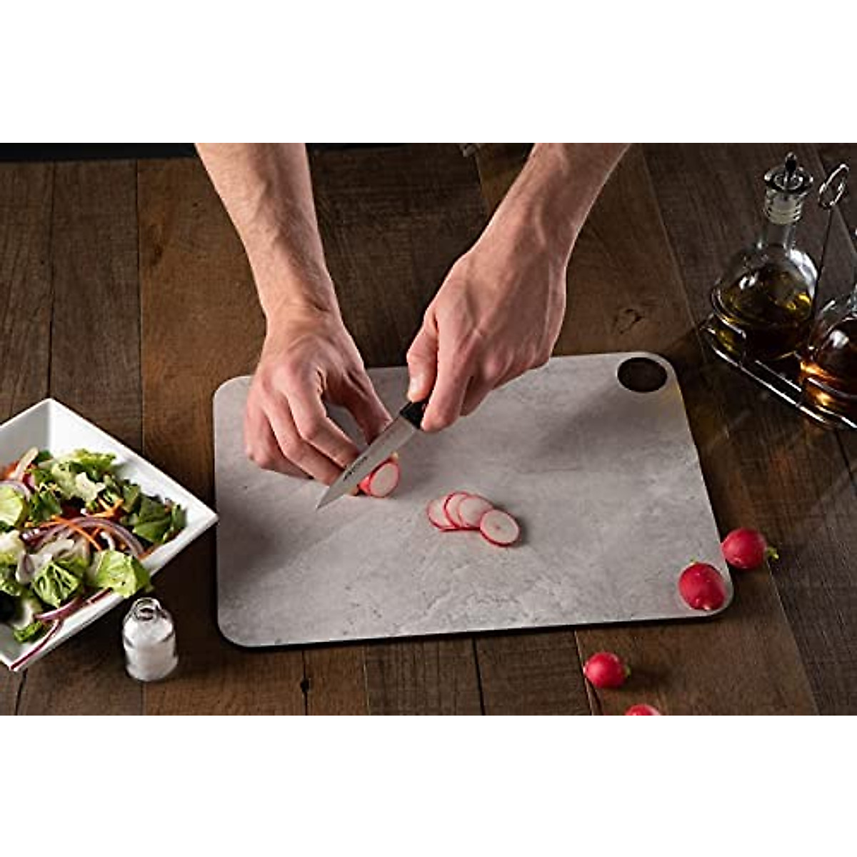 ARCOS Paring Knife 4 Inch Stainless Steel. Professional Knife for Peeling Fruits and Vegetable. Ergonomic Polyoxymethylene Handle and 100 mm Blade. Series Universal. Color Black