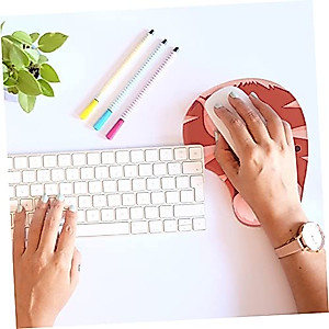 Ciieeo 1pc Wrist Mouse Pad Anti- Slip Pad Pads Computer Pads Gel Wrist Rest for Keyboard Silicone Table Mats Mouse Pad for Laptop Mouse Mat Mouse Pad with Wrist Support Lovely Mouse Pads