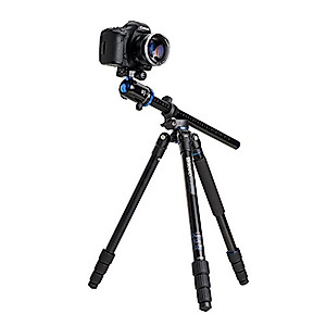 Benro FGP28A SystemGo Plus Tripod Only, Travel, Aluminum with Monopod, Black