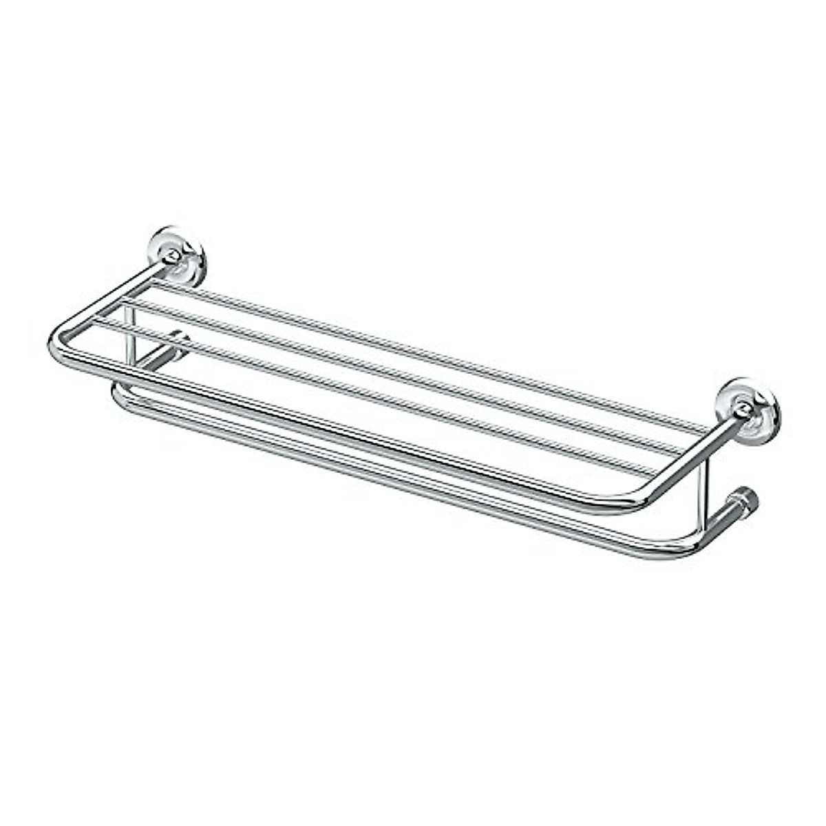 Gatco 5376 Designer II Bathroom Spa Towel Rack, 24", Chrome