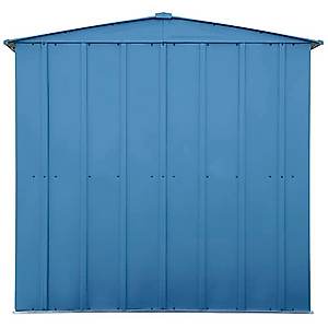 Arrow Classic Steel Storage Shed, 6x7, Blue Grey