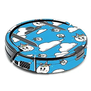 MightySkins Skin Compatible with Shark Ion Robot R85 Vacuum - Unicorn Clouds | Protective, Durable, and Unique Vinyl Decal wrap Cover | Easy to Apply, Remove, and Change Styles | Made in The USA