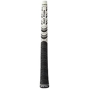 Golf Pride New Decade Multicompound (MCC) Midsize White Golf Grips