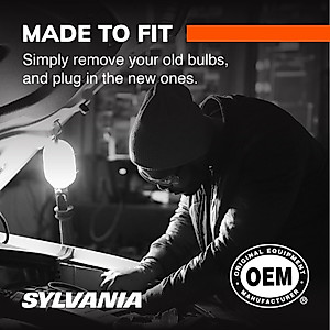 SYLVANIA 9005 SilverStar Ultra High Performance Halogen Headlight Bulb, (Contains 2 Bulbs)