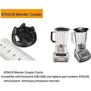 9704230 Blender Coupler with Spanner Kit Replacement Parts Compatible with KitchenAid KSB5WH KSB5 KSB3 Driver