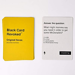Black Card Revoked: Second Edition - America’s #1 Black Culture Trivia Game | Card Game for Adults | Fun for The Cookout, Game Night & The Holidays