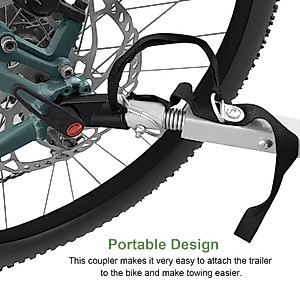 EFEALL Bike Trailer Hitch for Instep Schwinn Bike, Bicycle Trailer Coupler Bikes Trailer Hitch Attachments Trailer Connector Parts Trailers Kids Dog Pet Baby Child Carrier Bikes Trailer Adapter