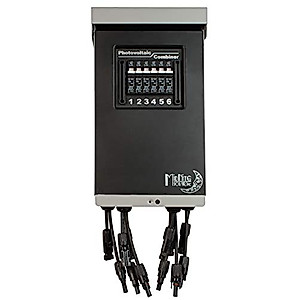 MidNite Solar MNPV6-MC4-LV Pre-Wired Combiner 3R with six 15 amp Circuit Breakers Included