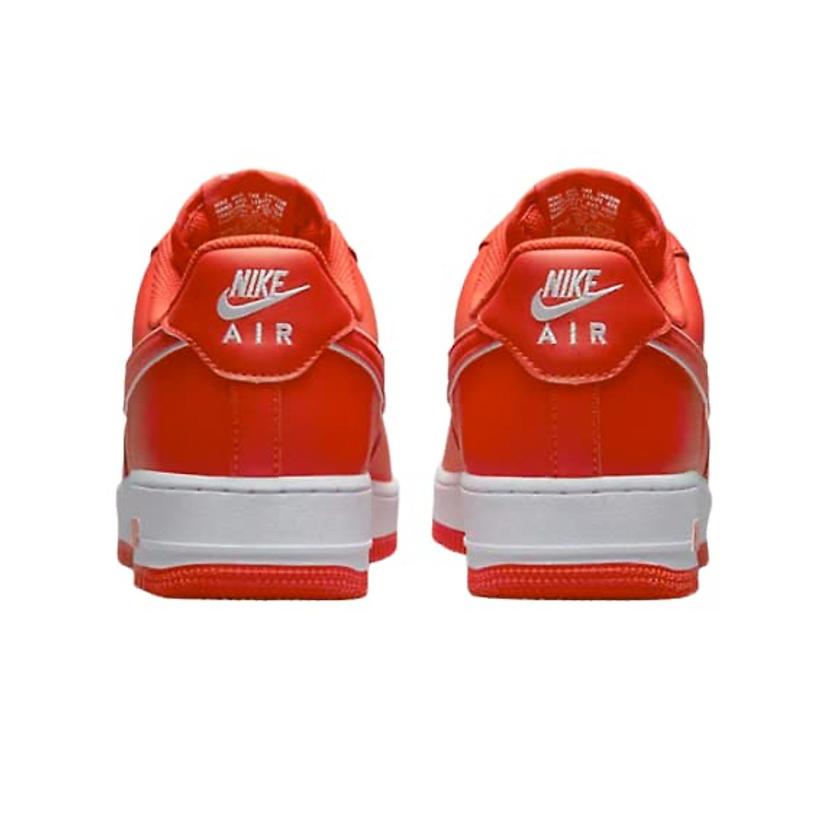Nike Men's Air Force 1 Shoe, Picante Red-white, 12