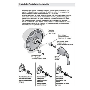 KOHLER 1018647 Adapter Stem