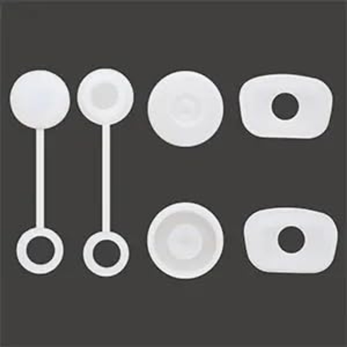 Tumbler Spill-Proof Straw Cover, Silicone 3 Piece Kit, Compatable with Stanley Tumblers