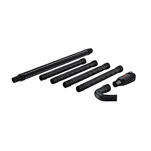 BLACK+DECKER Electric Leaf Blower, 7-Amp with Quick Connect Gutter Cleaner Attachment (LB700 & BZOBL50)