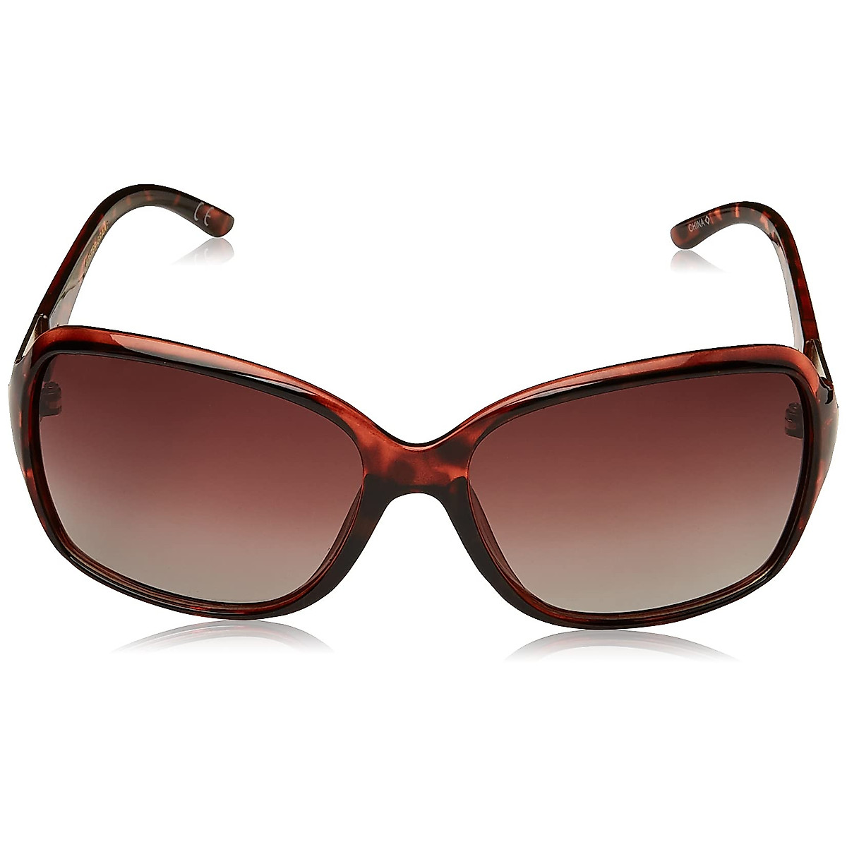 Foster Grant Polarized Sunglasses For Women, Brown Tortoise Shell Sunglasses