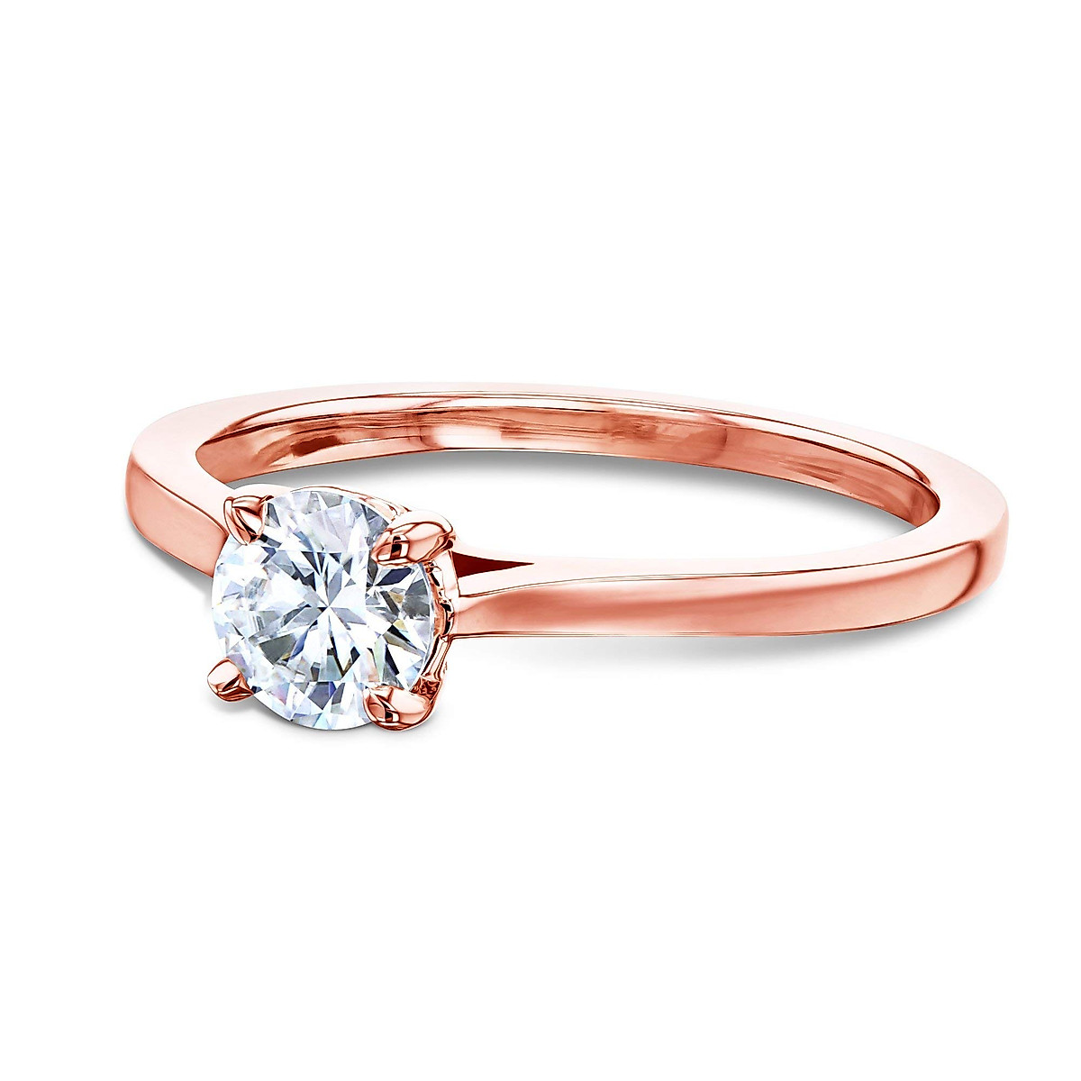 Kobelli 1/2ct Round Diamond Solitaire Ring - white-gold / 6.5