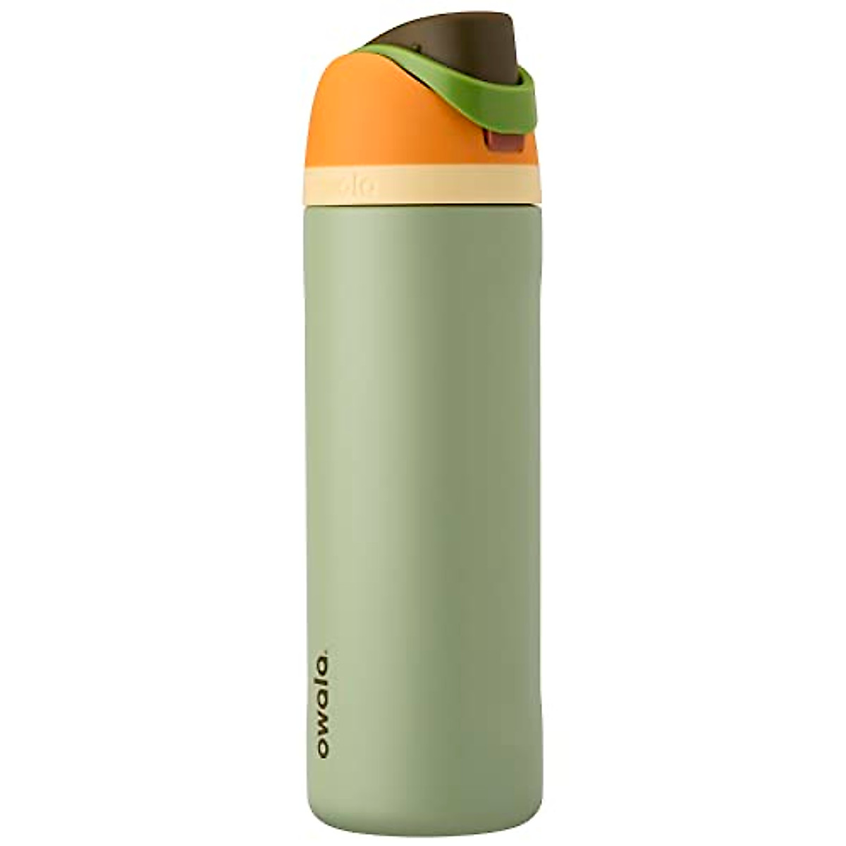 Owala Flip Insulated Stainless Steel Water Bottle with Straw for Sports and Travel, BPA-Free, 24-Ounce & FreeSip Insulated Stainless Steel Water Bottle with Straw for Sports