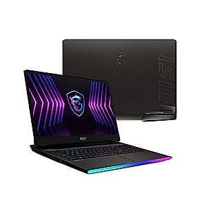 EXCaliberPC 2022 MSI Raider GE77HX 12UHS-074 (i7-12800HX, 16GB RAM, 1TB NVMe SSD, RTX 3080Ti 16GB, 17.3" FHD 360Hz, Windows 11) Gaming Laptop