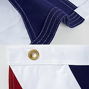 Homissor British Flag 3x5 Union Jack England Flags Embroidered Sewn Stripes United Kingdom UK Flag Heavy Duty Outdoor