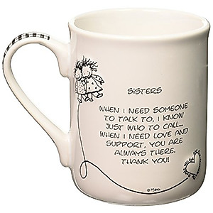 Enesco Stoneware Gift Mug, 1 Count (Pack of 1), Multicolor