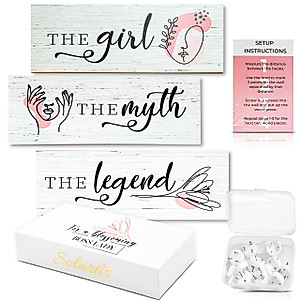 Wall Decor for Bedroom Teen Girl, Bedroom Wall Decor for Women, Pink and Grey Wall Decor for Girls, Blush Pink Wall Decor, Inspirational Positive Quotes for Baby Girl Nursery,Boho Art for Teenage Room